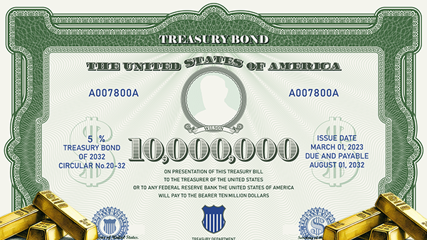 The US Bond End-Game - Golden Portfolio